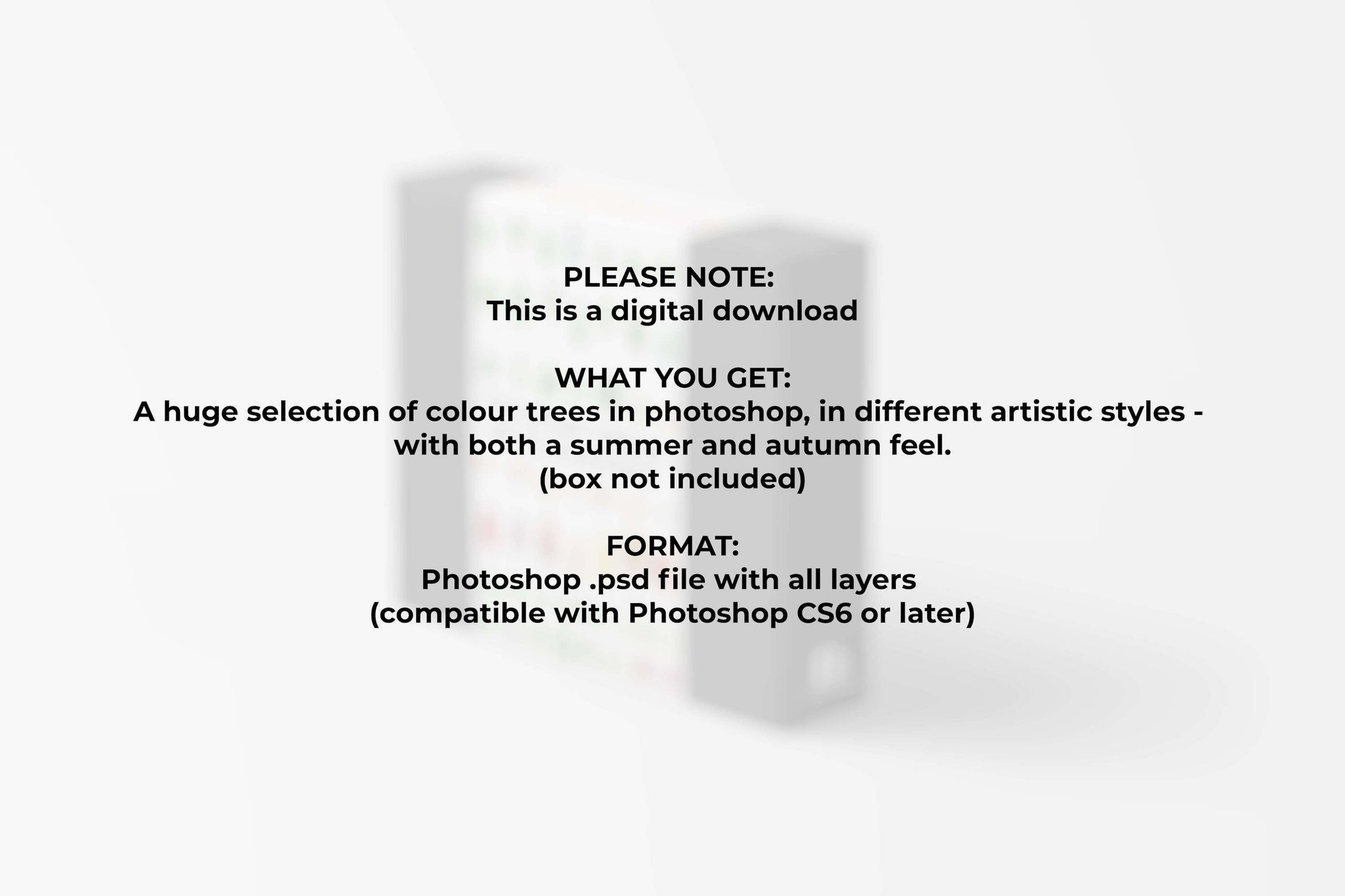 Colour photoshop trees – First In Architecture