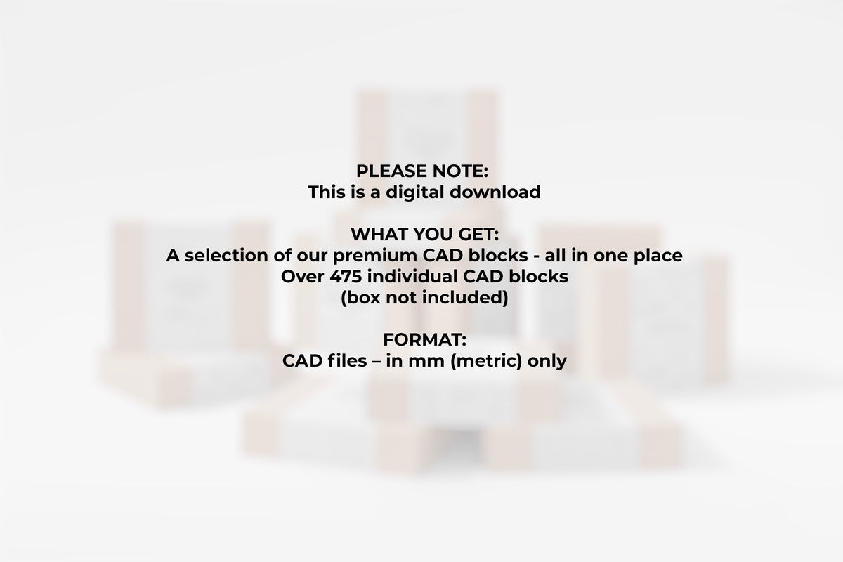 FIA Full CAD Block Set – First In Architecture