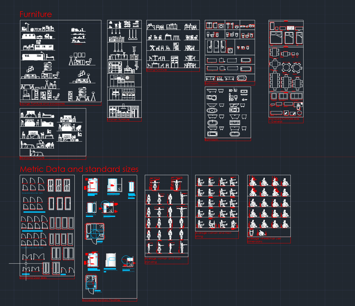 FIA Full CAD Block Set – First In Architecture