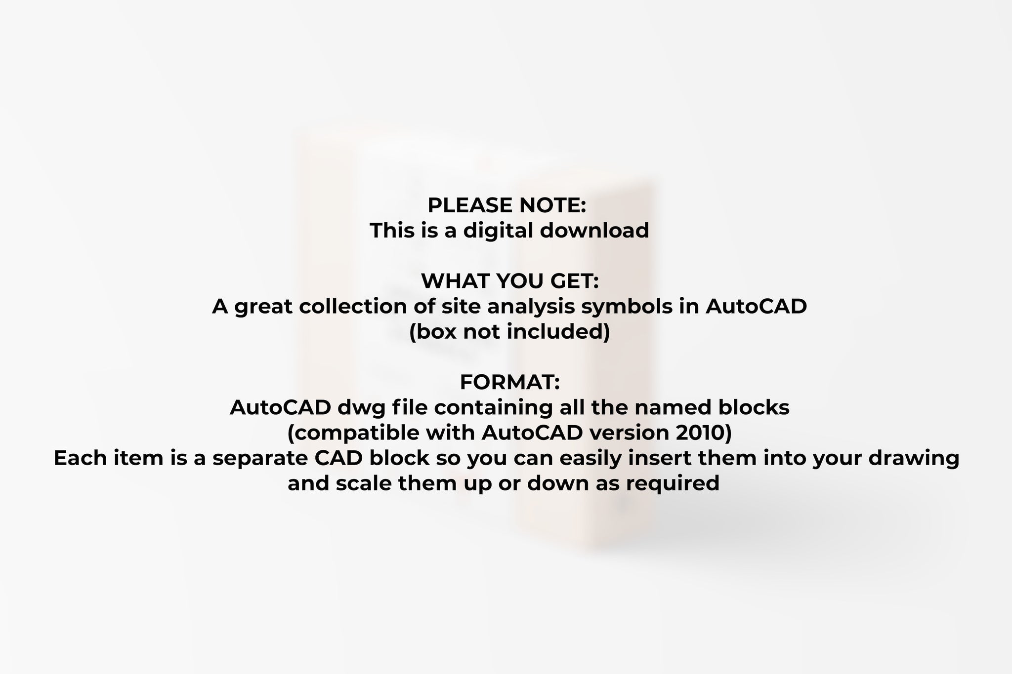 CAD Site Analysis Symbols – First In Architecture