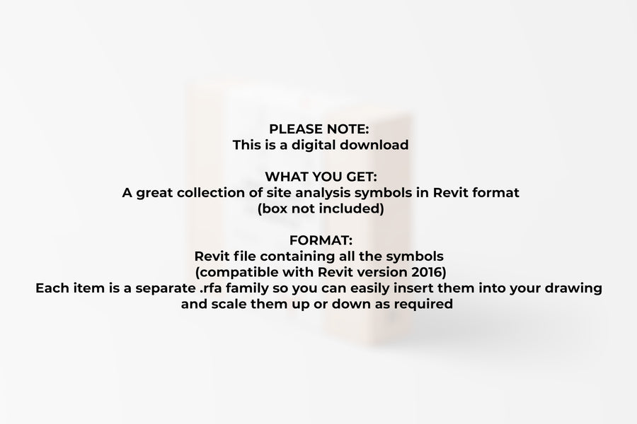 Revit Site Analysis Symbols – First In Architecture
